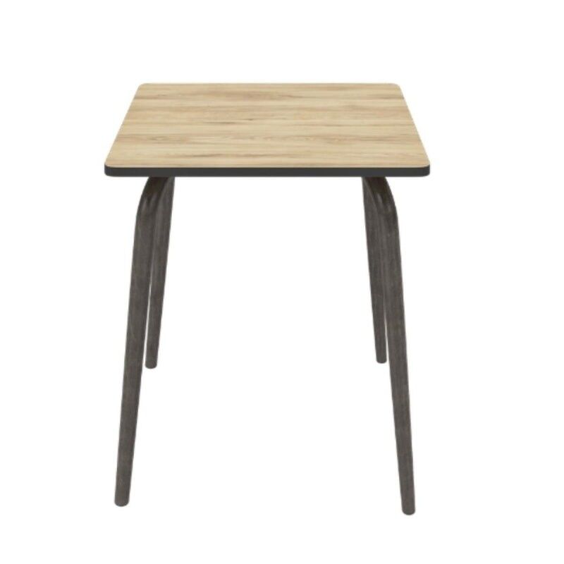 Buy wholesale Retro Vera Table – Printed Light Wood Raw Legs – 70×70