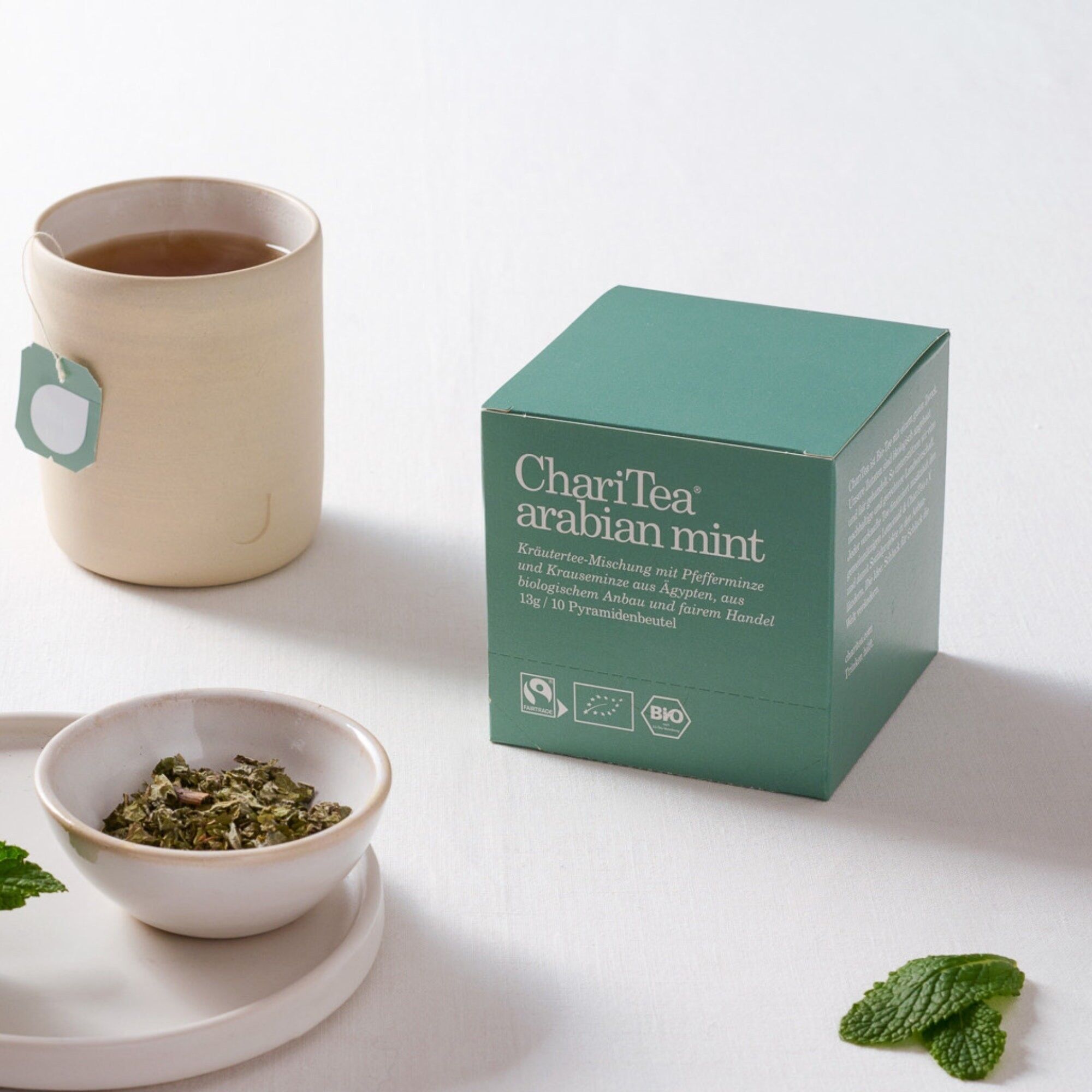 Buy wholesale ChariTea arabian mint pyramid bags for 6