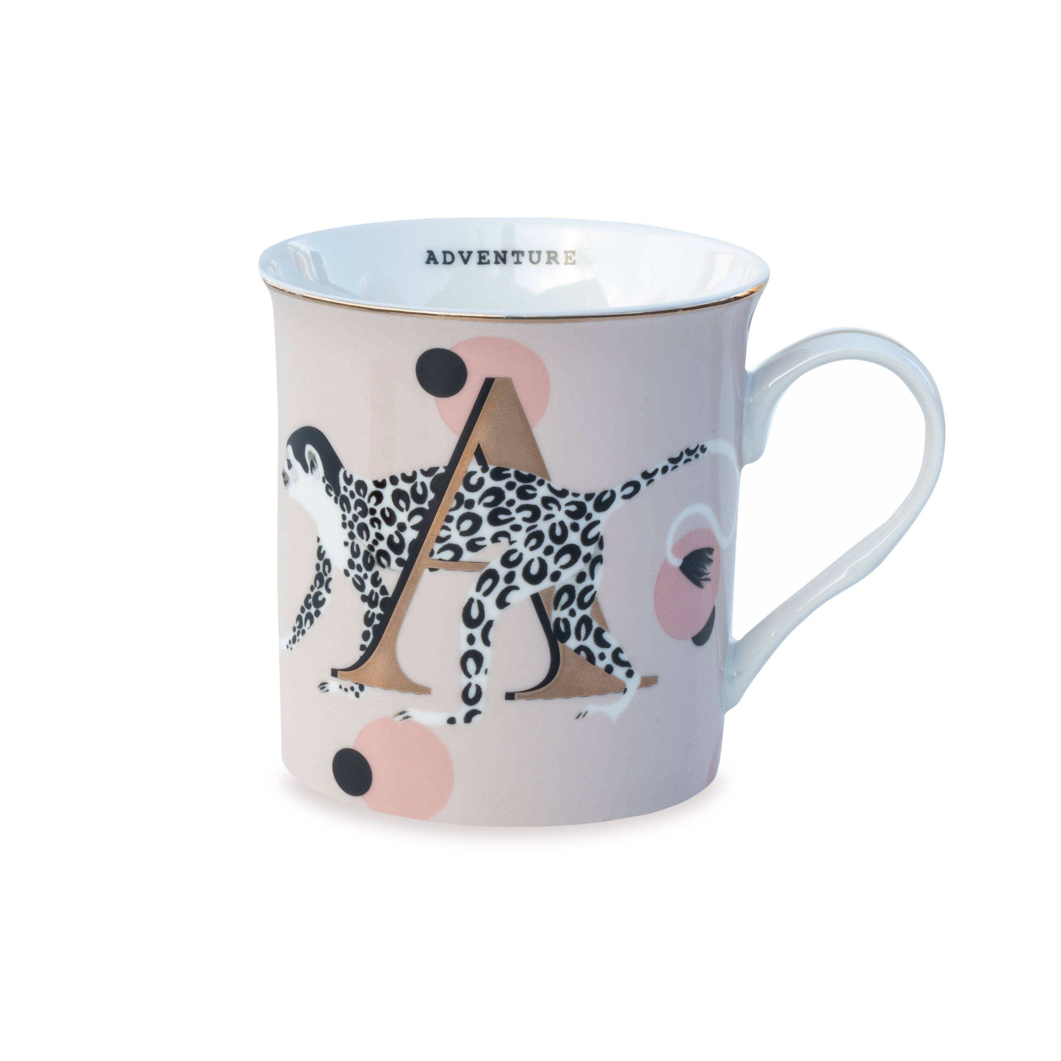 Achat YE - Mug Alphabet A for Adventure - Slogan en gros