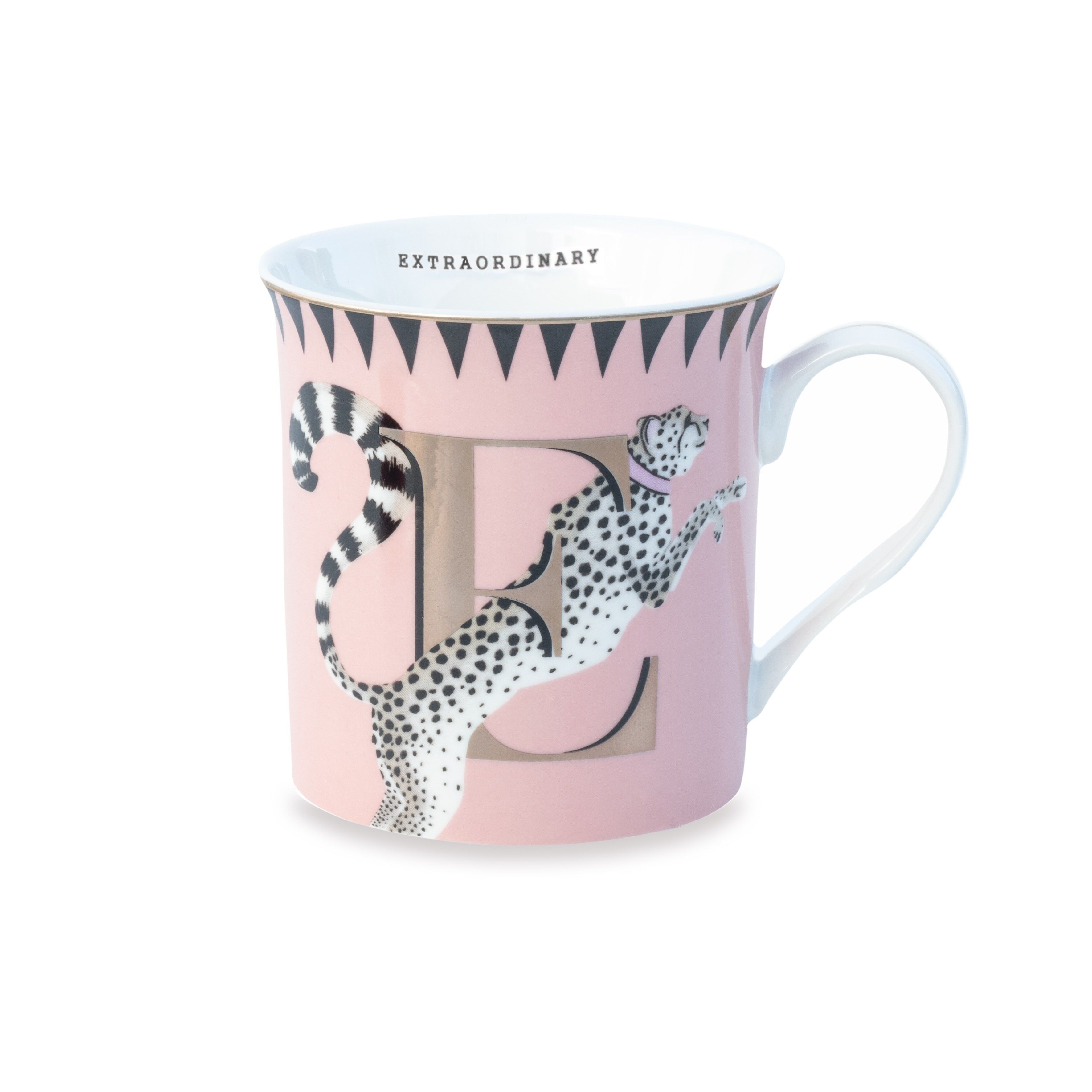 Buy wholesale YE - Alphabet Mug E for Extraordinary - Slogan