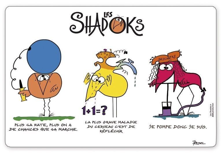 Buy wholesale Shadoks placemat 3 currencies 30 x 45