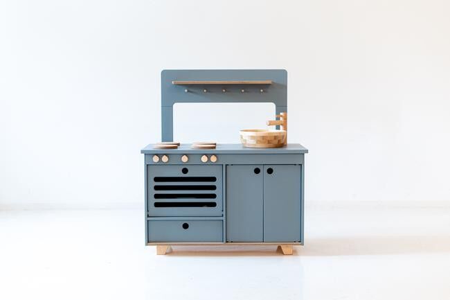 Buy wholesale Dusty Blue Play Kitchen