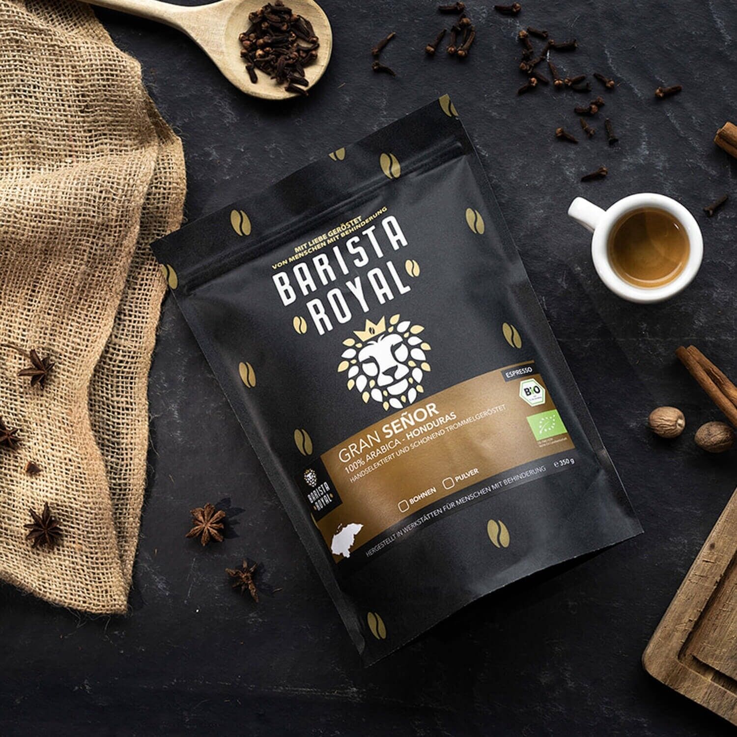 Achat Gran Señor biologique (Espresso) - Haricot entier en gros