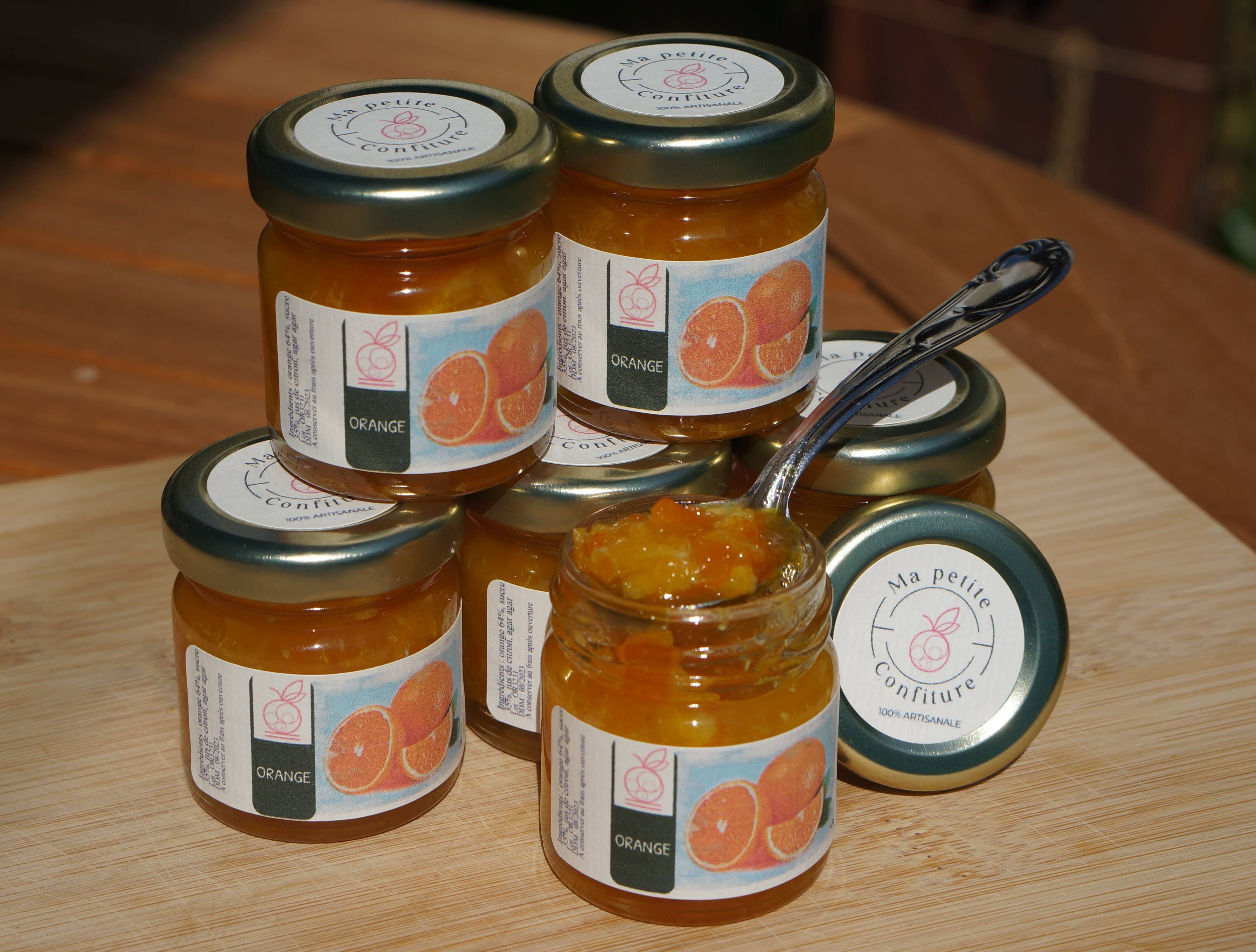 Buy wholesale Orange jam, 45g jar