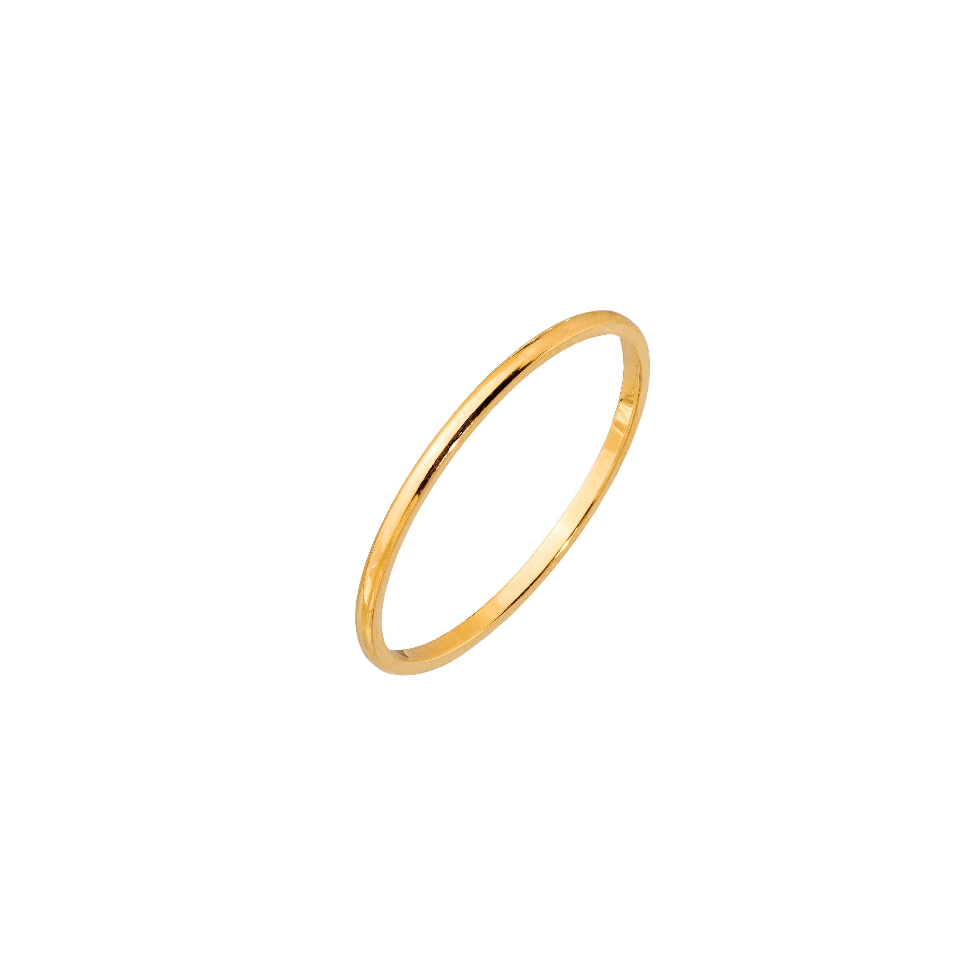 Buy wholesale Fine Line Ring Gold - 56