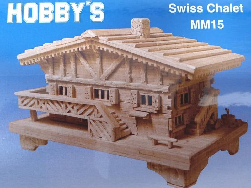 Buy wholesale Matchstick Kit - Swiss Chalet