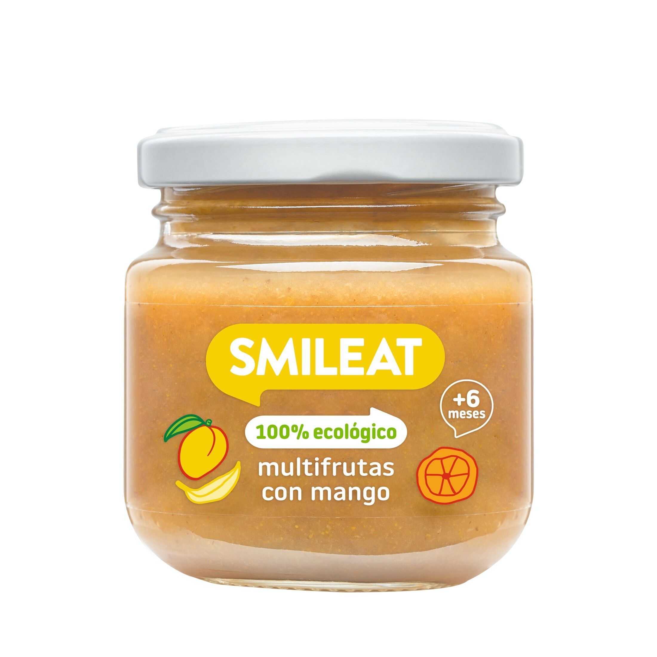 Achat Pot Multifruits à la Mangue Bio (130g) en gros
