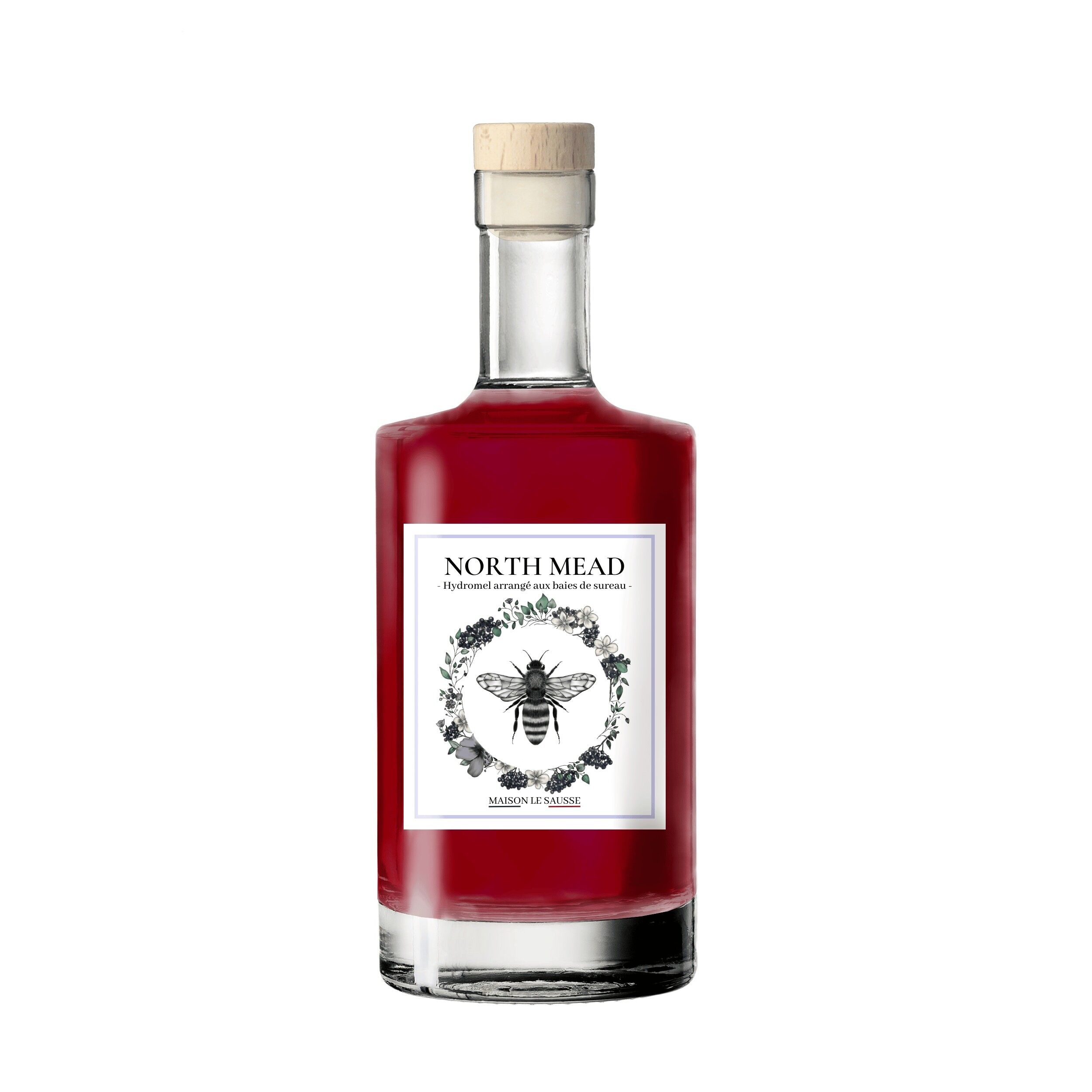 Buy wholesale North Mead Elderberries 35cl - Mead arranged