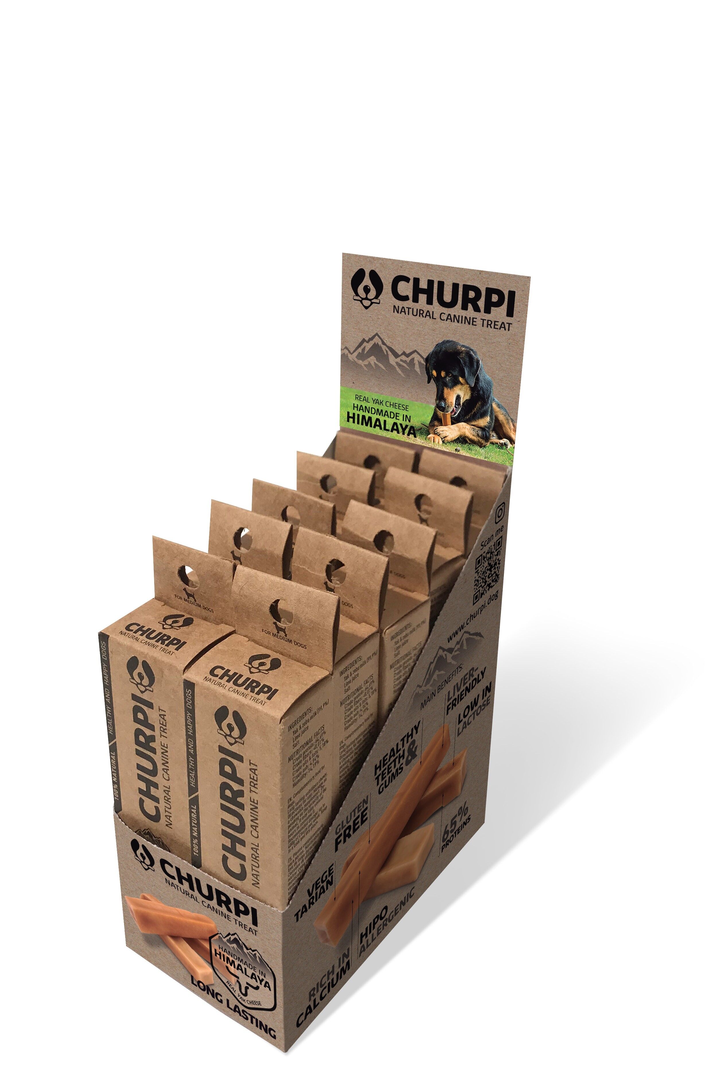 Buy wholesale BOX M CHURPI 100% natural yak milk snack for dogs