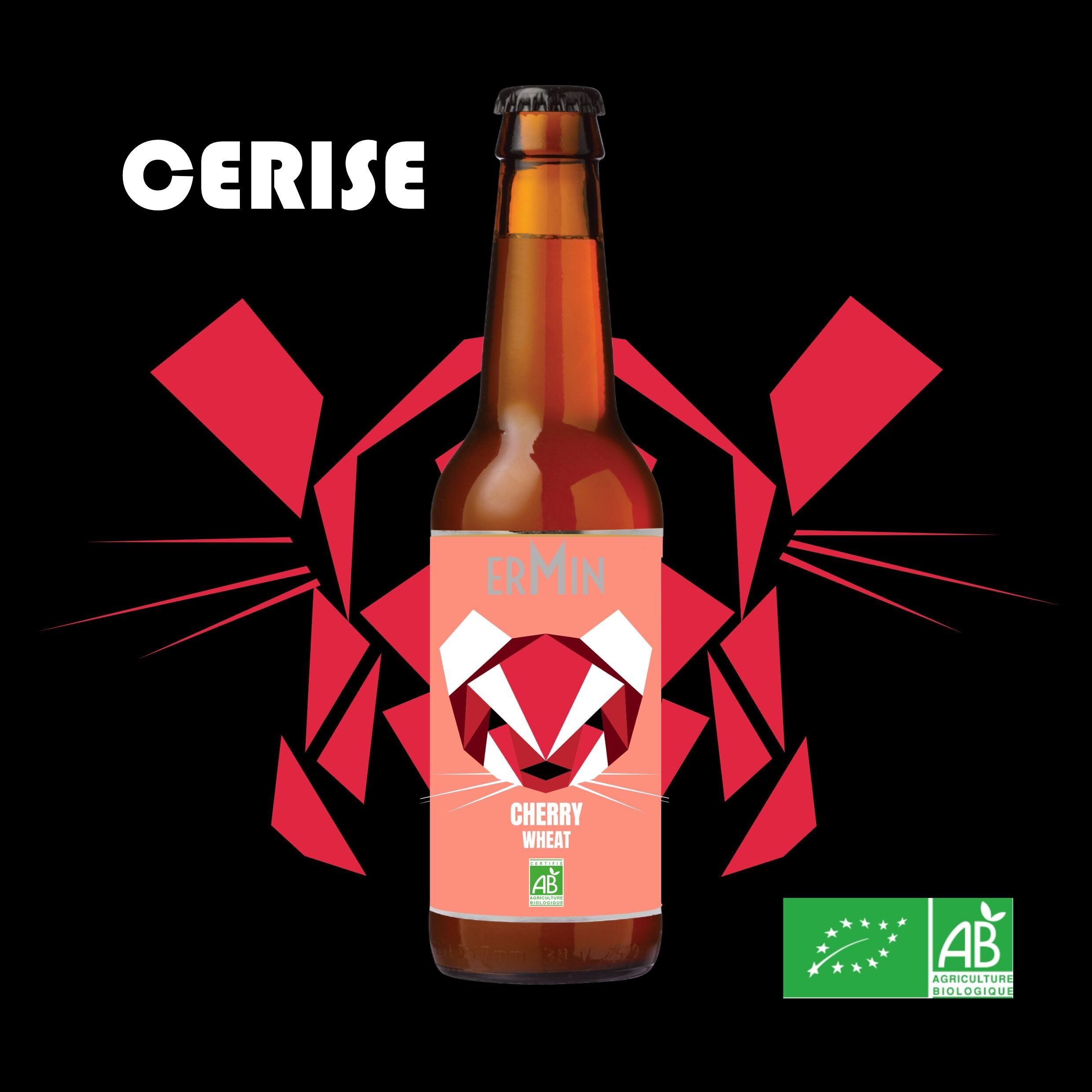 Achat CERISE Bière " ERMIN " Bio 33cl en gros
