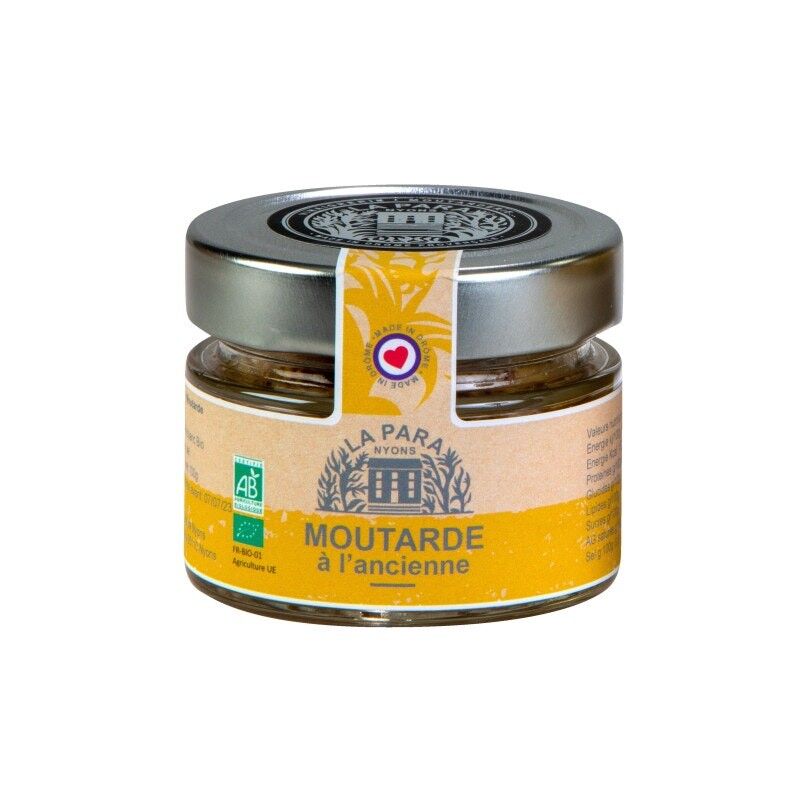 Achat Moutarde Bio à l'ancienne 100 g en gros
