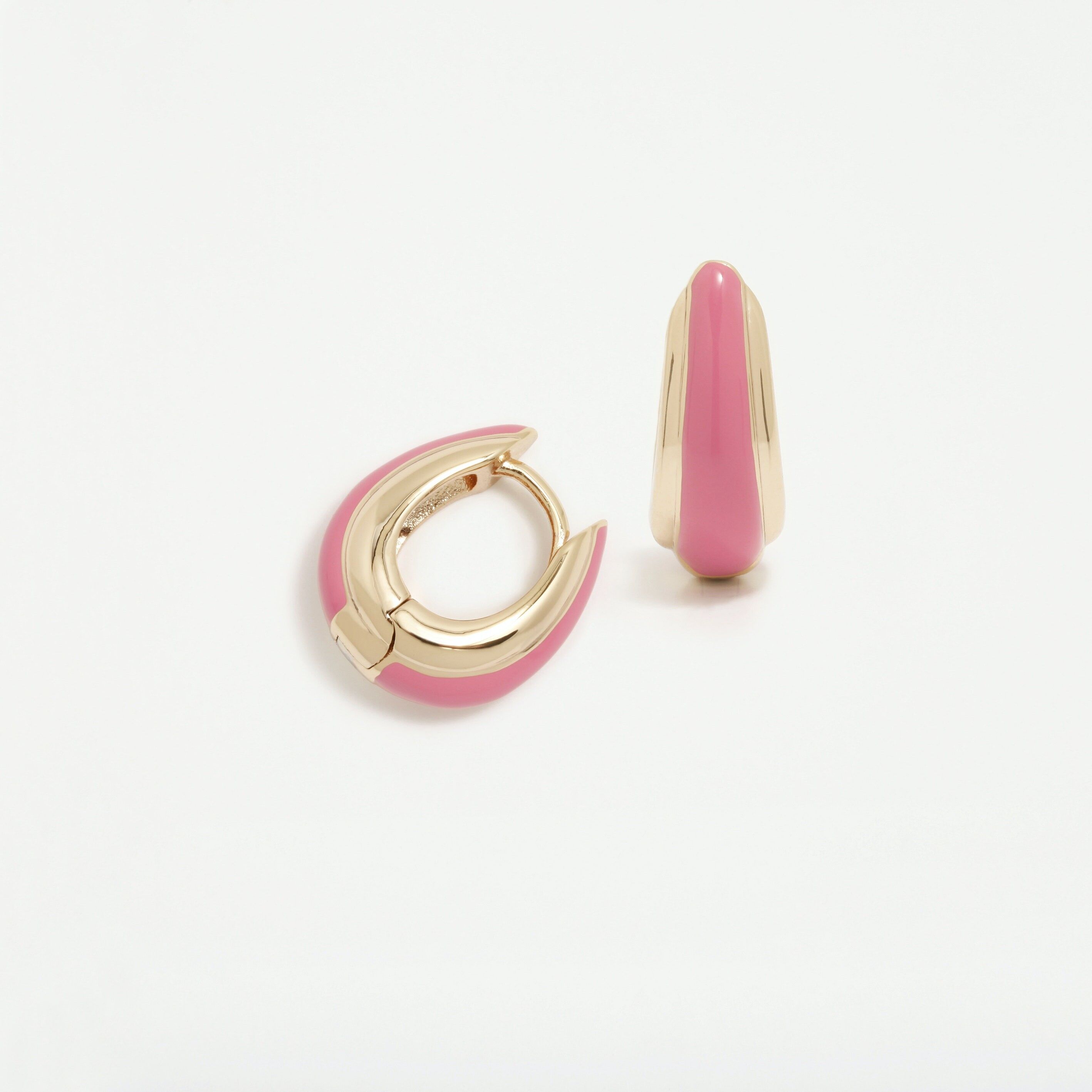 Buy wholesale PINK ZANZIBAR TEAR CREOLES