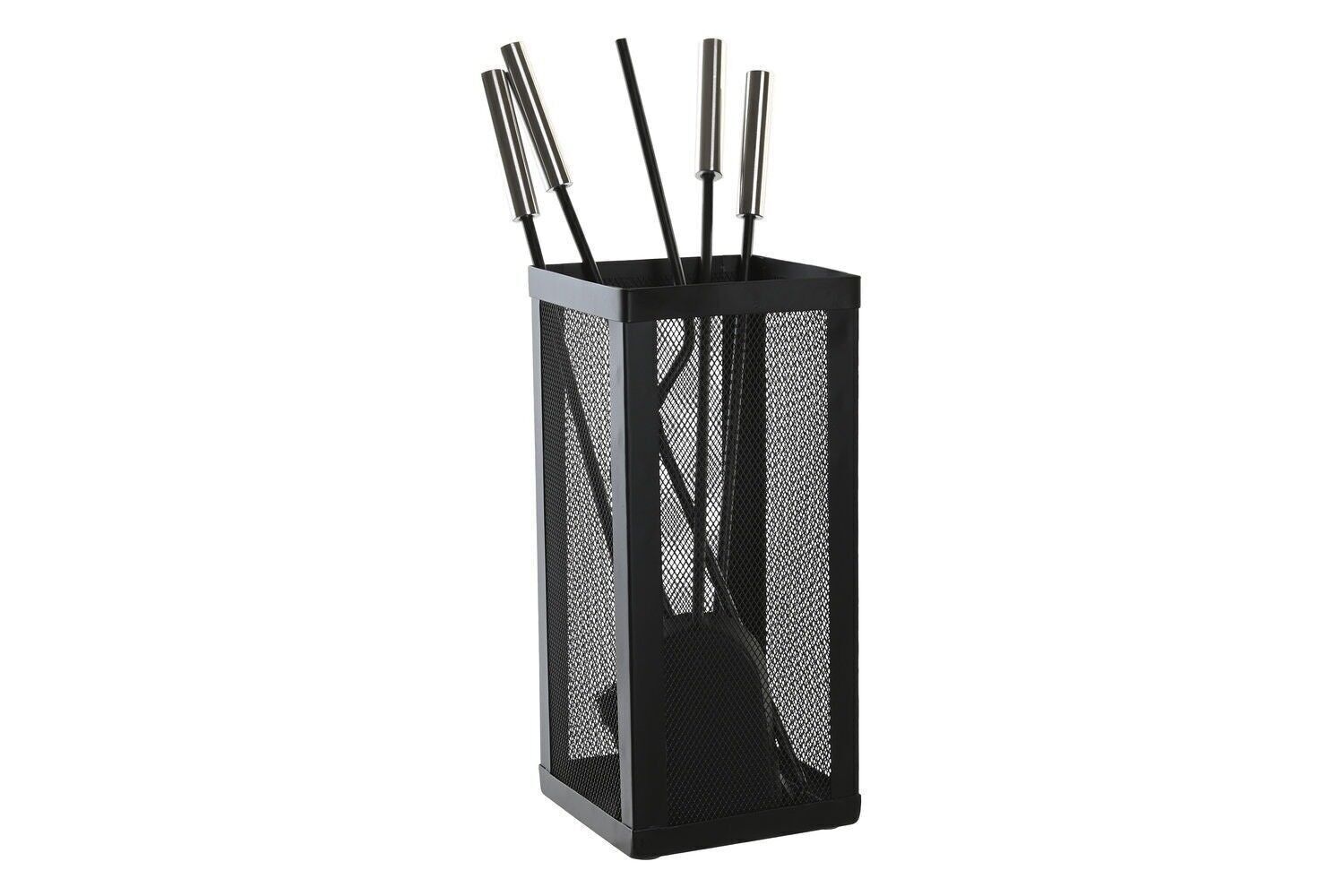 Achat CHEMINEE SET 4 INOX 8X2X51 NOIR CH199567 en gros