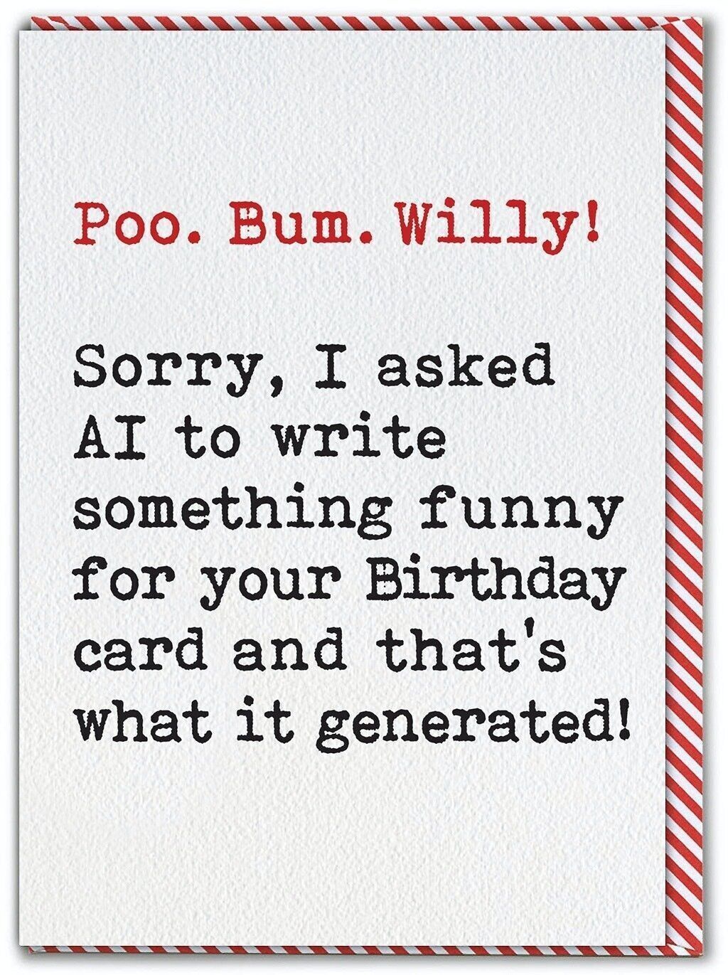 Achat Carte d'anniversaire drôle de papa - Carte d'anniversaire Willy ...