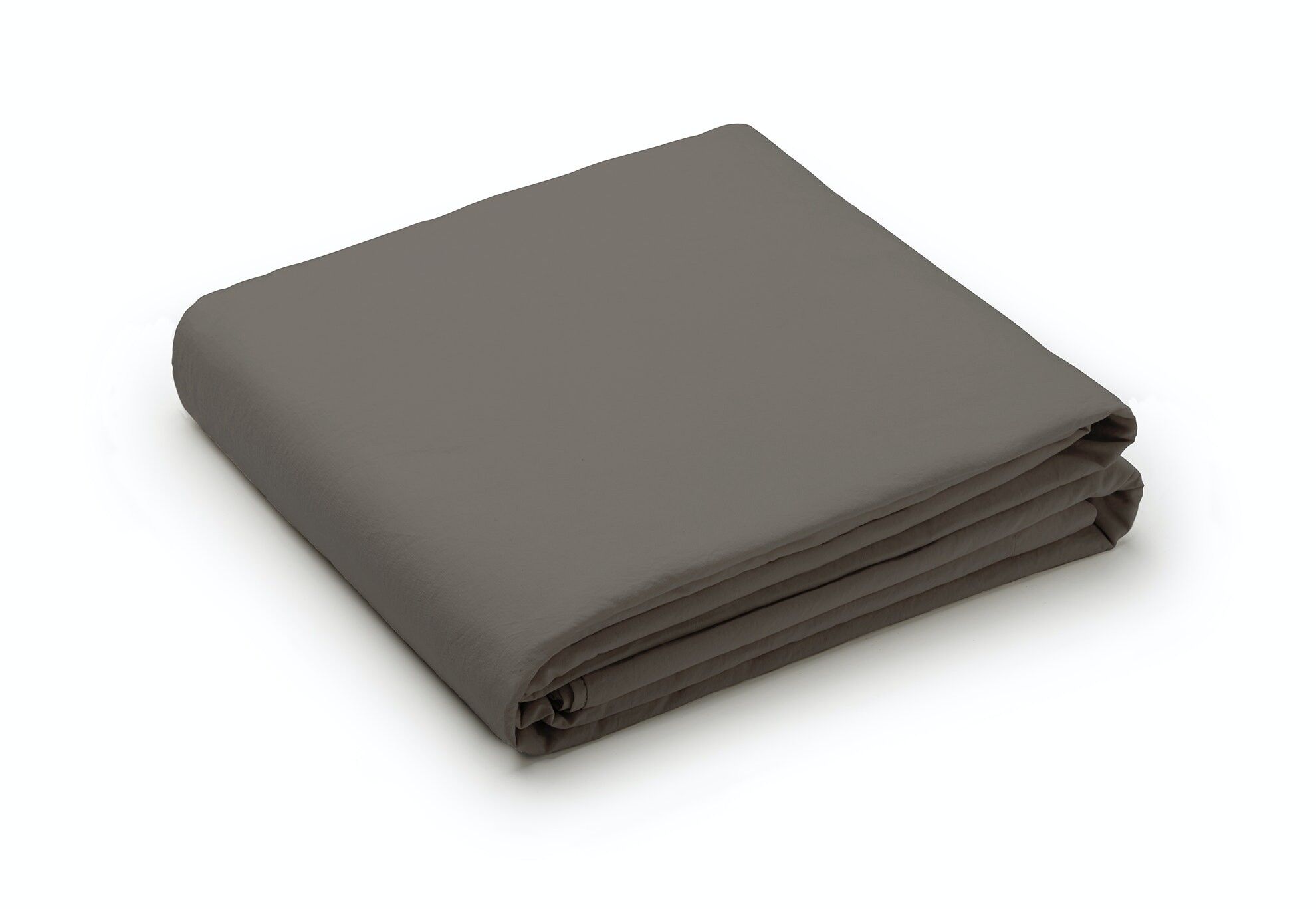 Achat Drap plat taupe en gros