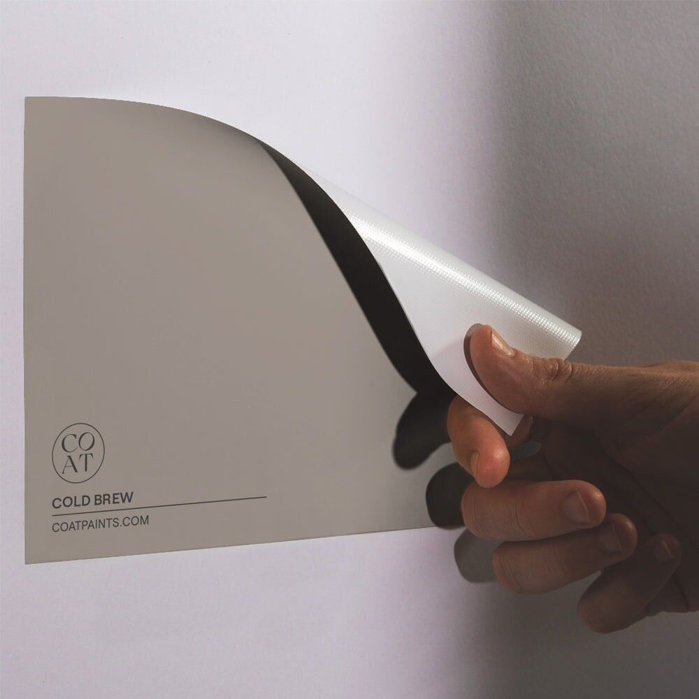 Buy wholesale Deep Taupe Peel & Stick Paint Sample 'Cold Brew'