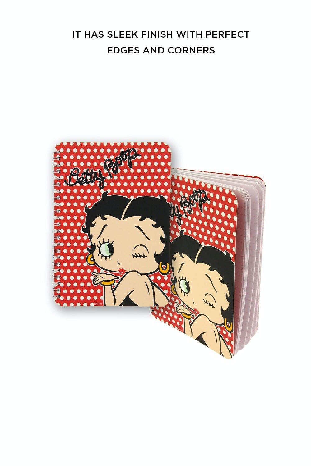 Buy wholesale Betty Boop A5 (9X6) Spiral Notebook –Journal