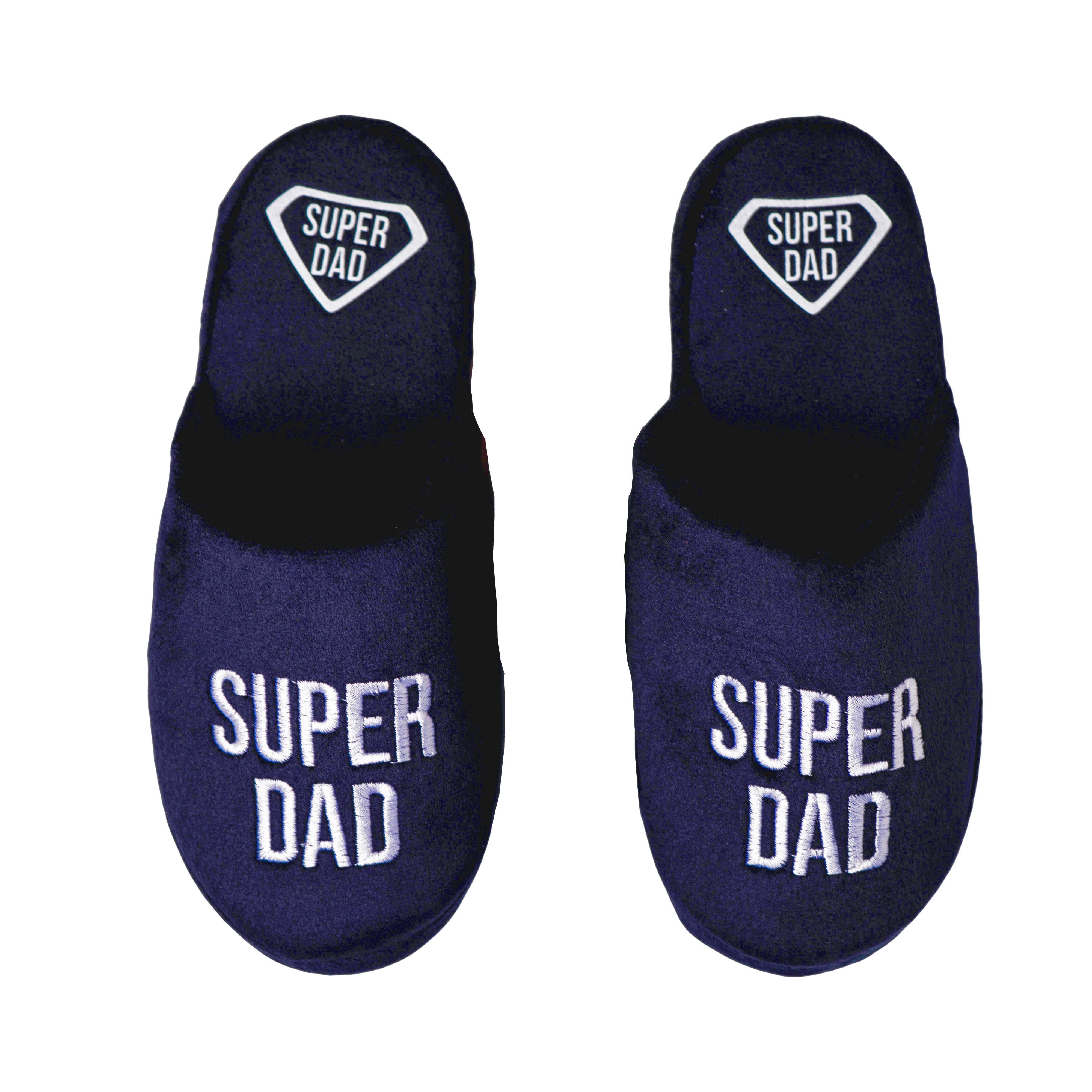 Buy wholesale Blue "Super Dad" Slippers