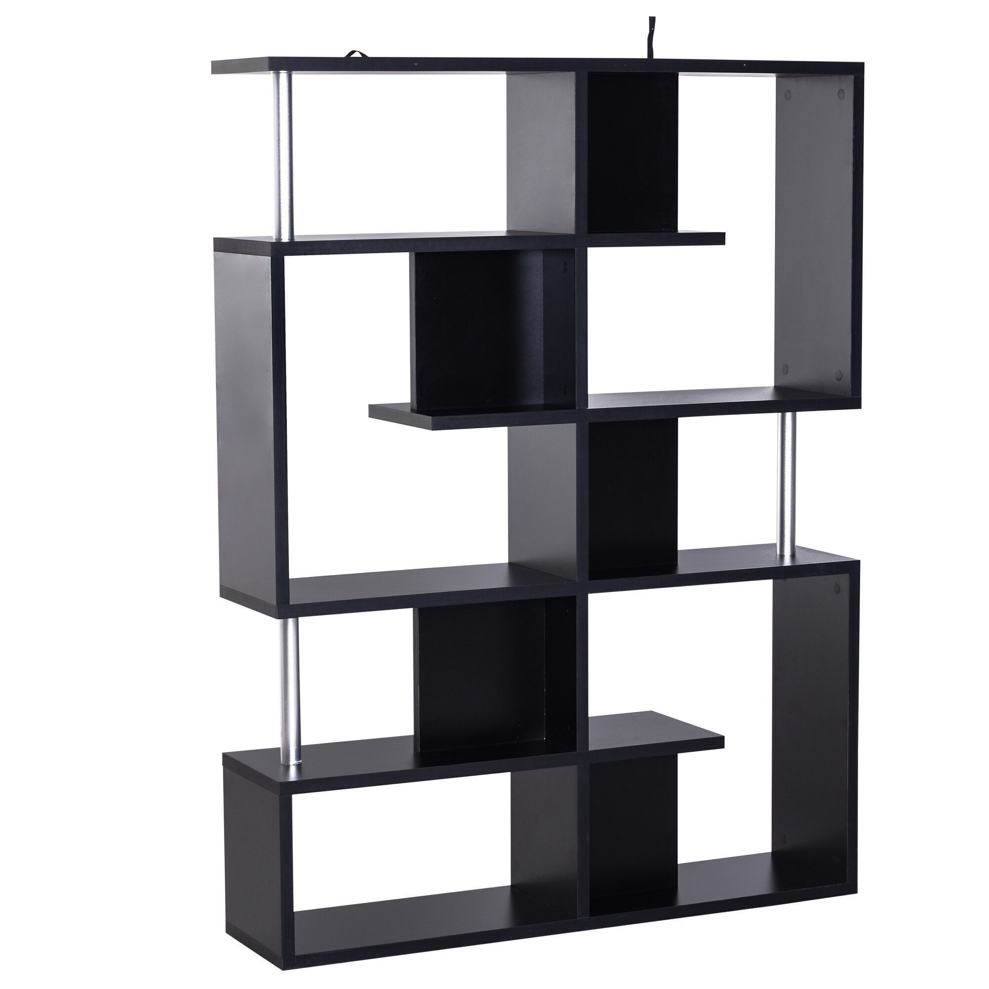 Buy wholesale Bookcase shelf separation contemporary design zig zag dim ...