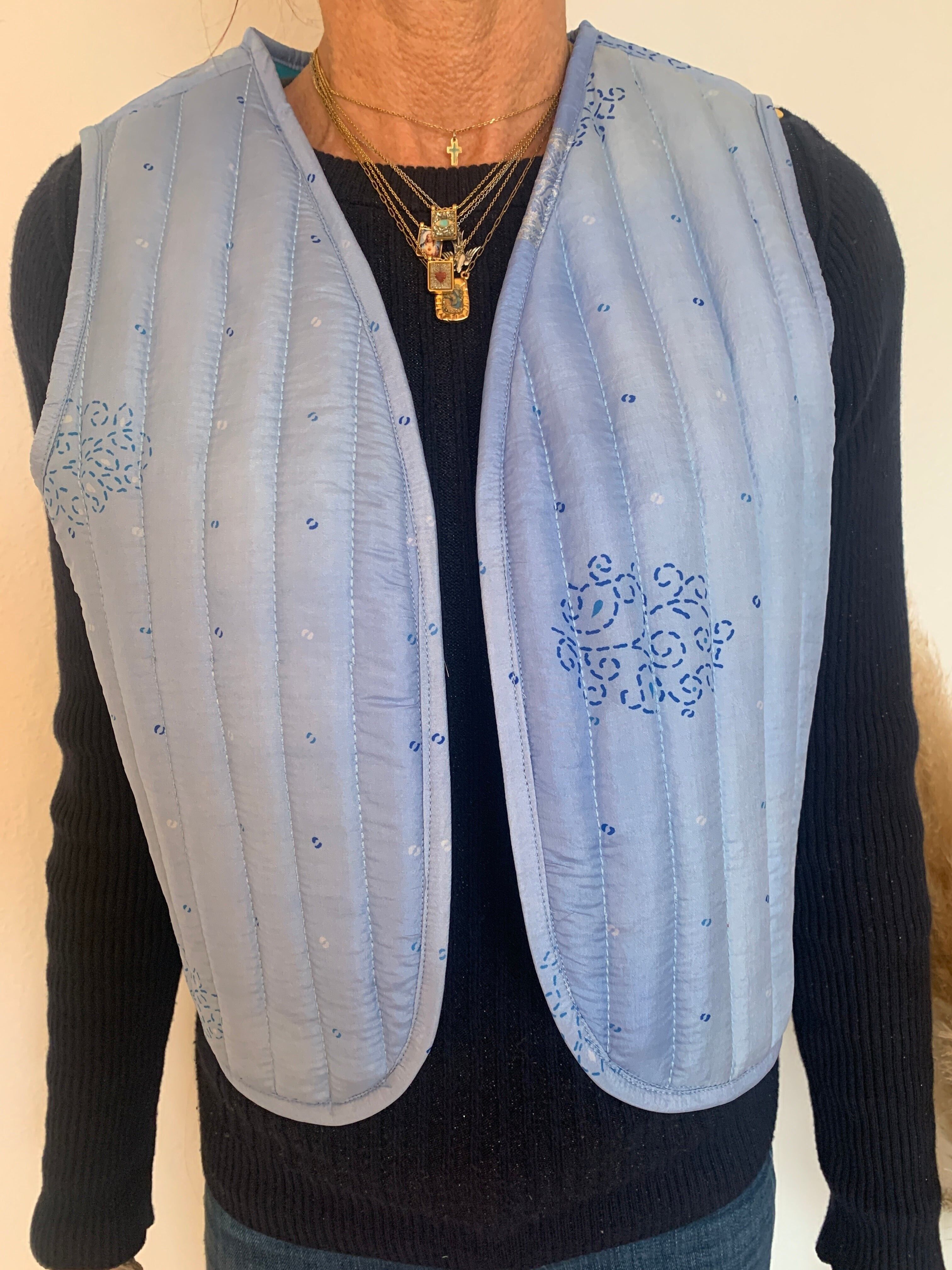 Buy wholesale Sleeveless Paloma quilted bolero vest number 4