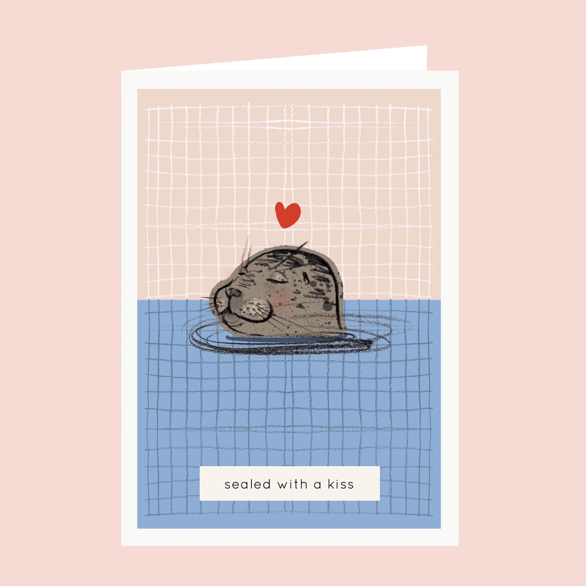 Buy wholesale Sealed with a Kiss Card