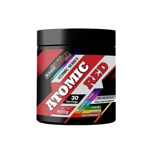 Buy wholesale Atomic Red Pre-Workout Pump 400g 30-60 Servings