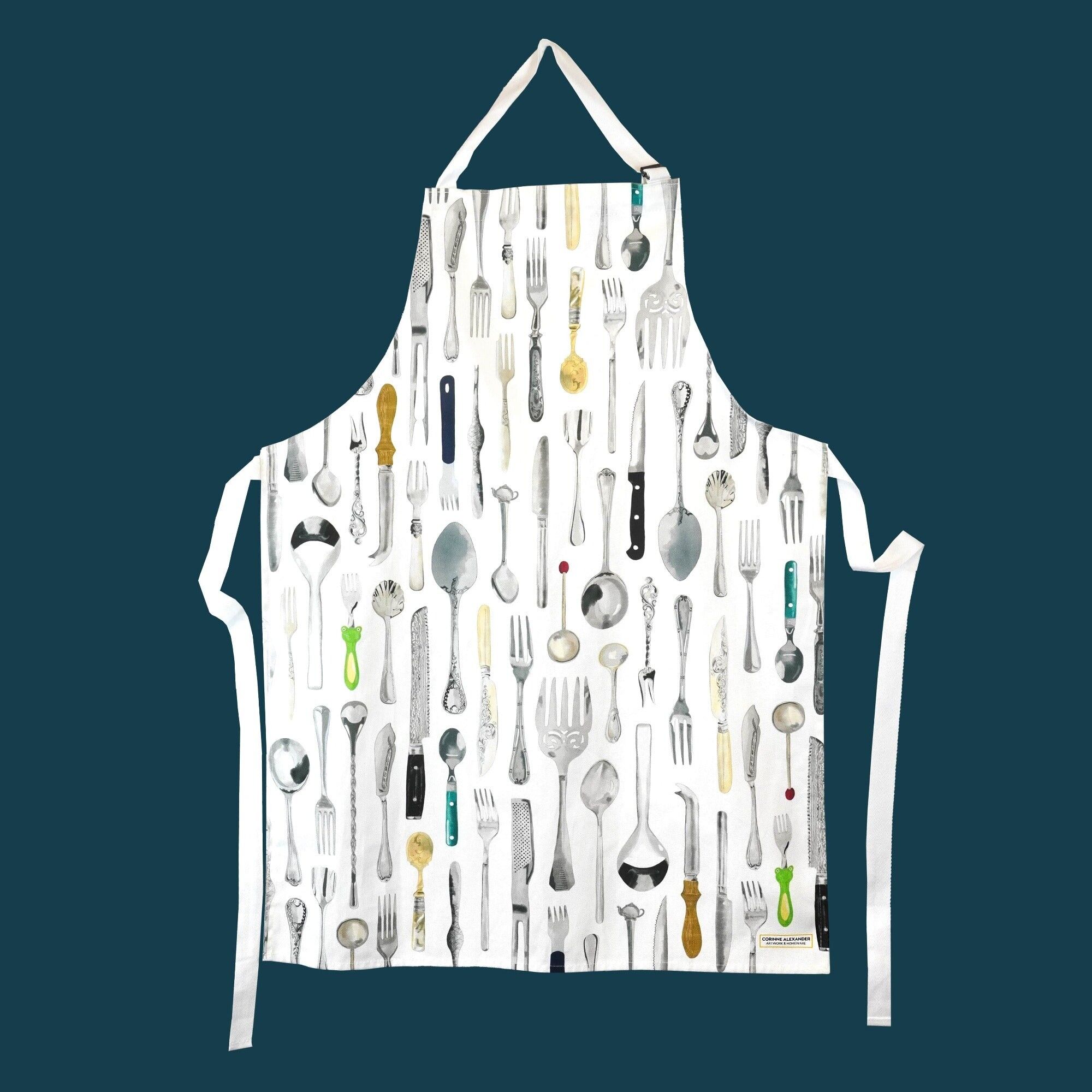 Buy wholesale The Cutlery Draw Apron - British Made - 100% Cotton Apron