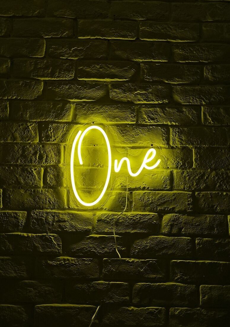 Buy wholesale OHNO Home accessories Neon Sign - One - Neon Lighting ...