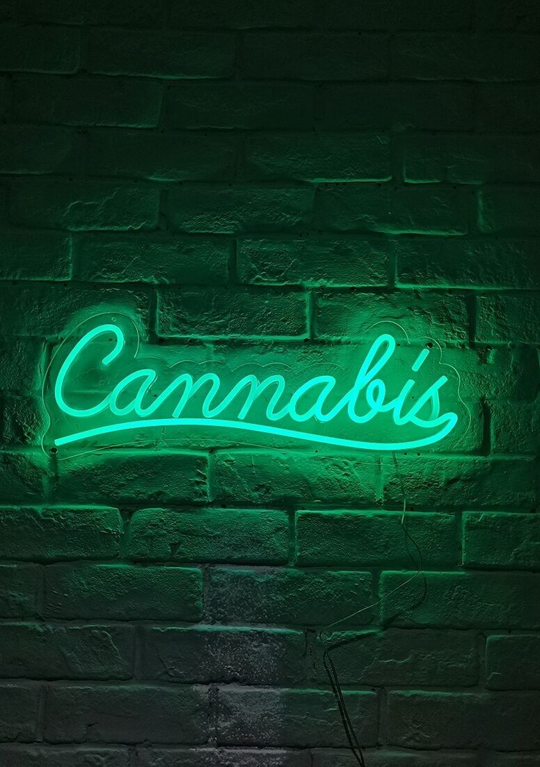 Buy wholesale OHNO Home accessories Neon Sign - Cannabis - Neon ...