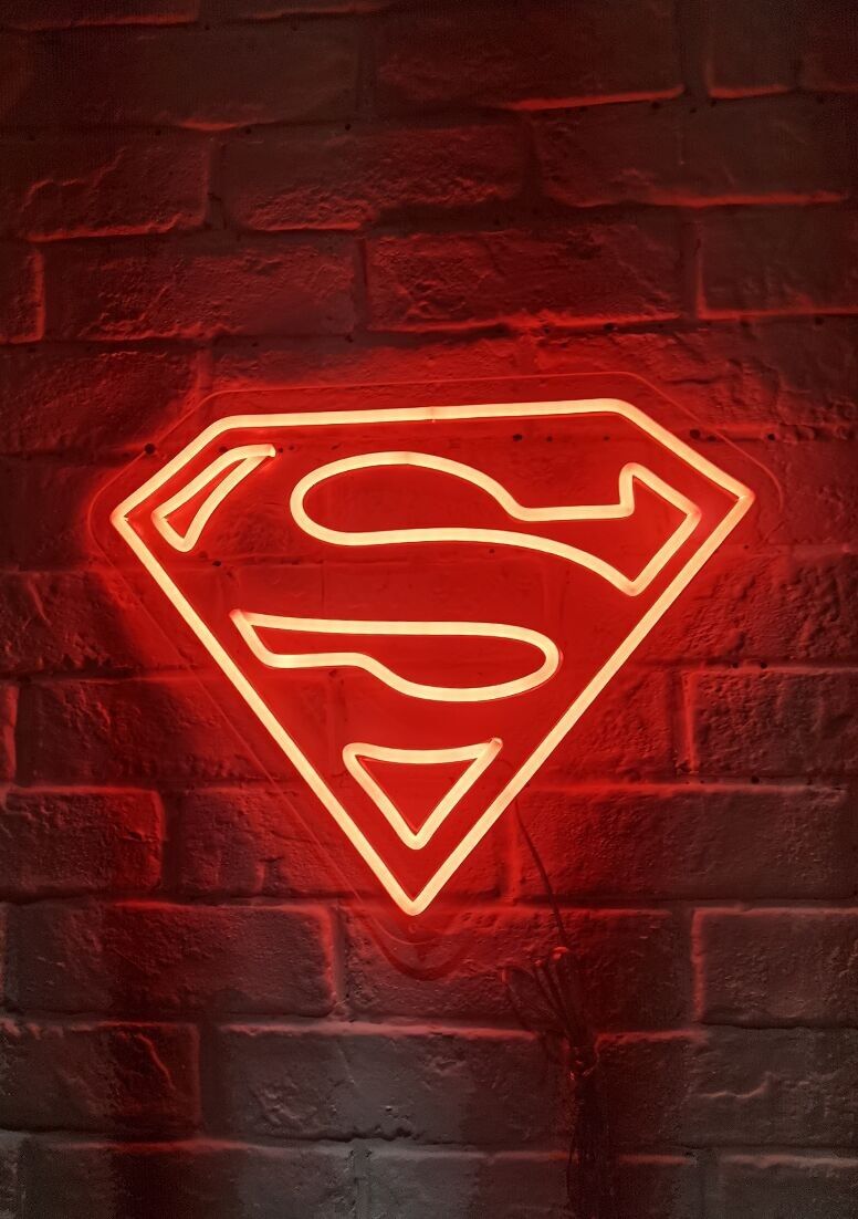 Buy wholesale OHNO Home accessories Neon Sign - Superman - Neon ...
