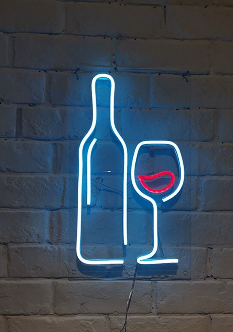 Buy wholesale OHNO Home accessories Neon Sign - Wine