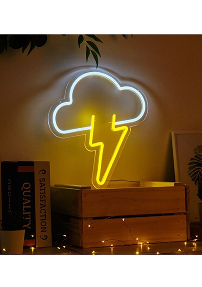 Buy wholesale OHNO Home Accessories Neon Sign - Thunder Cloud