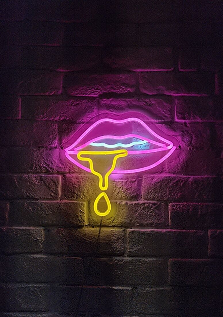 Buy wholesale OHNO Home accessories Neon Sign - Lips