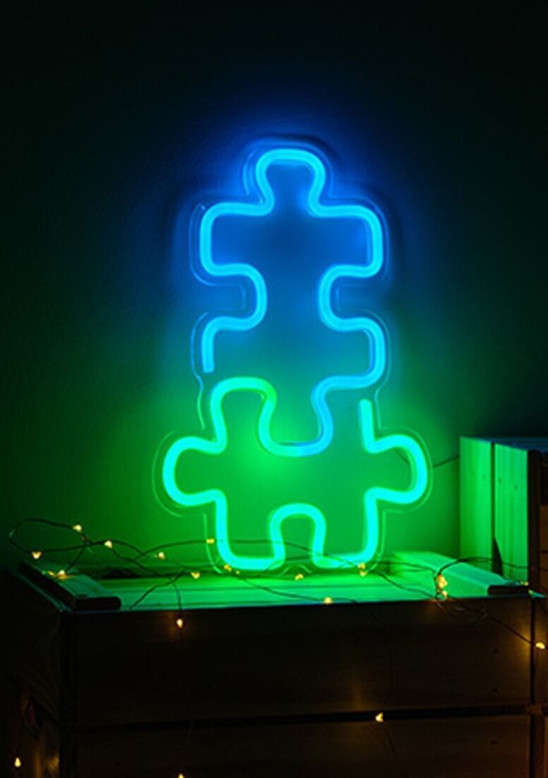 Buy wholesale OHNO Home accessories Neon Sign - Puzzle