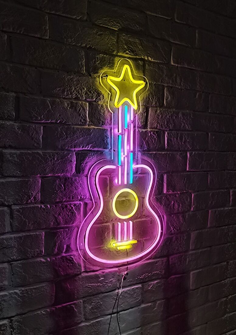 Buy wholesale OHNO Home accessories Neon Sign - Guitar