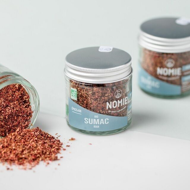 Achat Sumac BIO (poudre), grand pot de 60 ml en gros