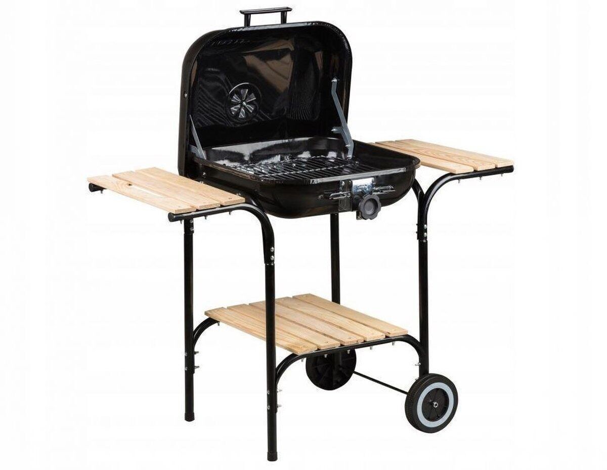 Buy wholesale Barbecue - BBQ - with 2 work platforms - adjustable grid