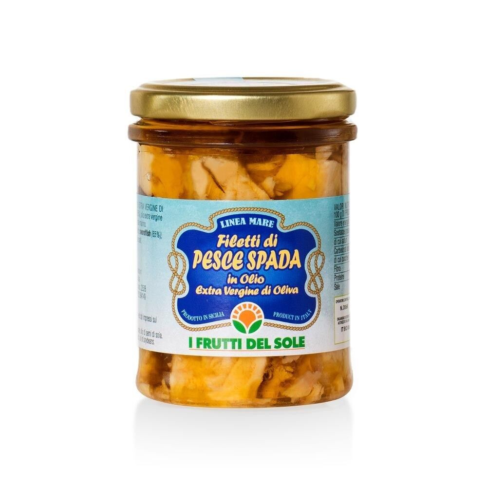 Buy wholesale Swordfish fillets in organic extra virgin olive oil