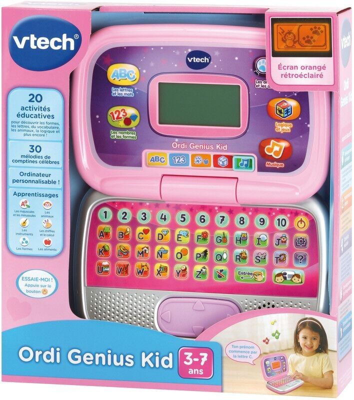 Achat VTECH - Ordi Genius Kid Rose en gros