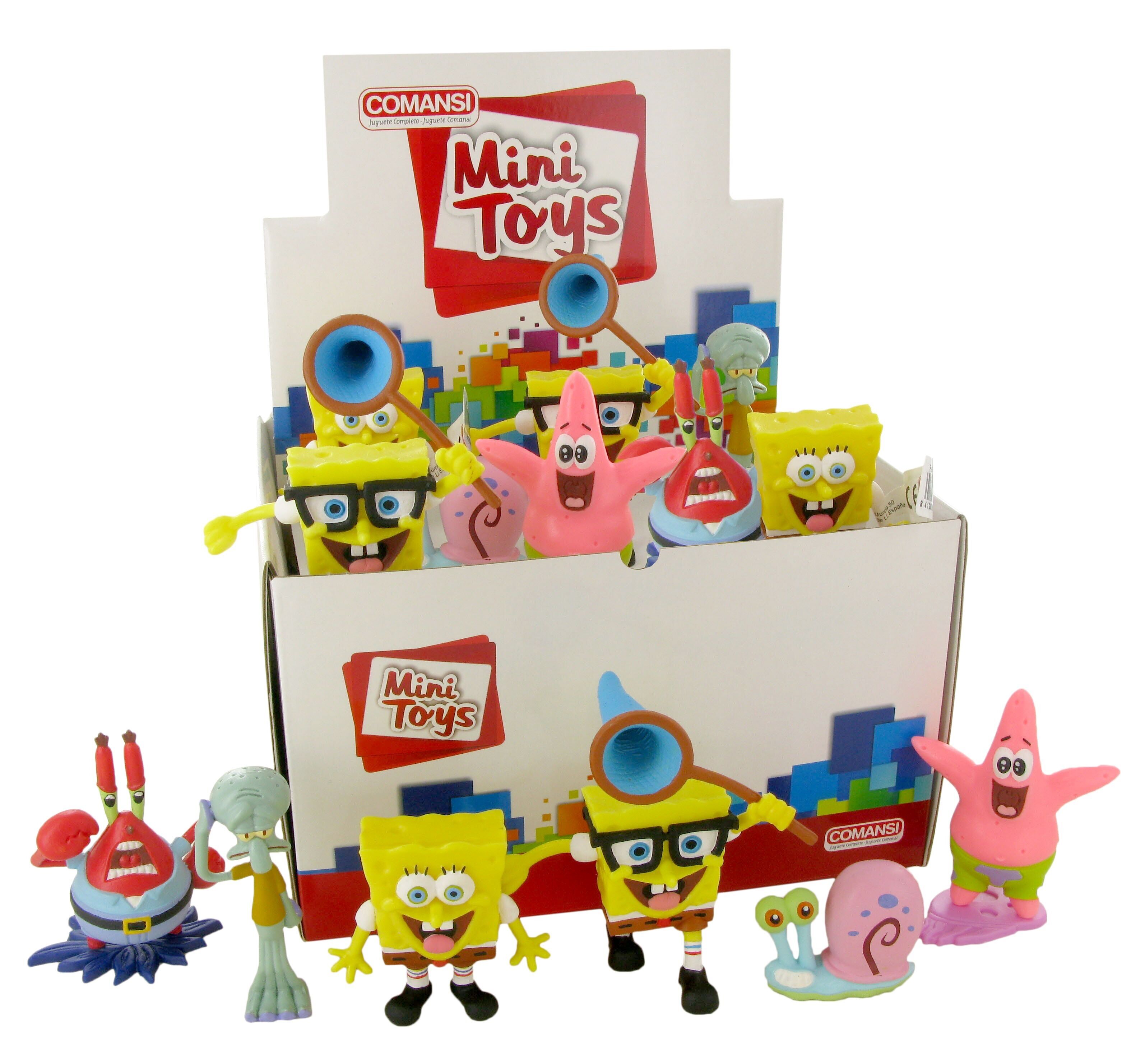 Buy wholesale SpongeBob stock. 24 - Comansi Sponge Bob toy figure