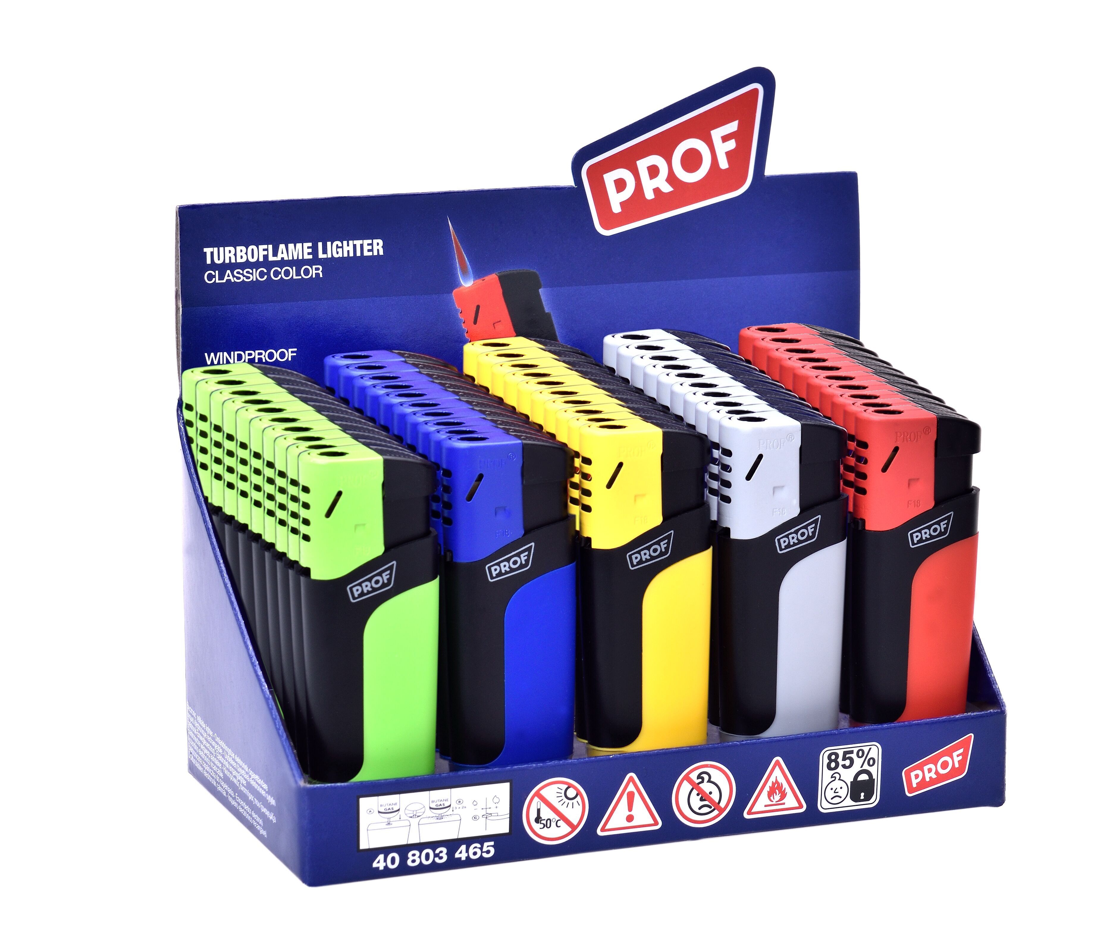 Buy wholesale PROF display 25 FANCY FLAMELESS lighters