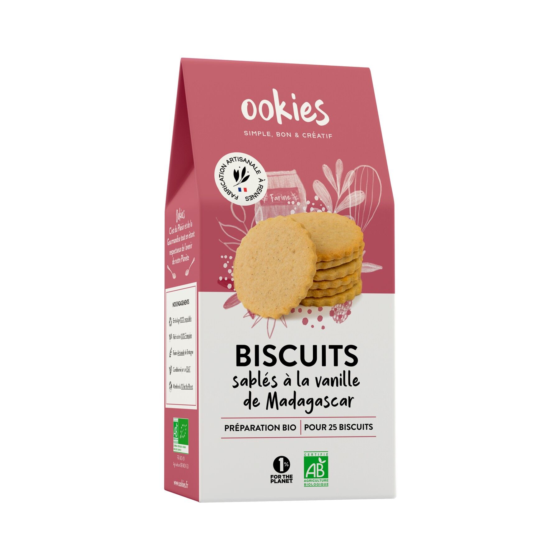 Buy wholesale Preparation for Organic Cakes - Shortbread Cookies with ...