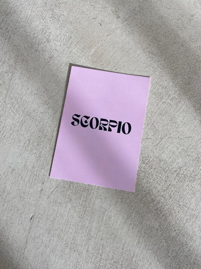 Buy wholesale ASTRO CARD 12 SIGNS: SCORPIO