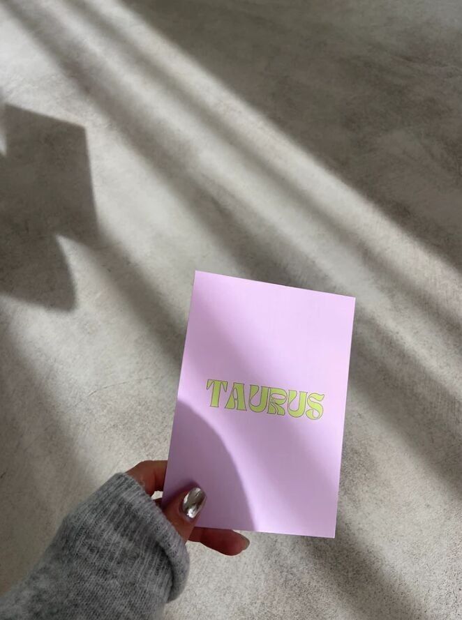 Buy wholesale ASTRO CARD 12 SIGNS: TAURUS