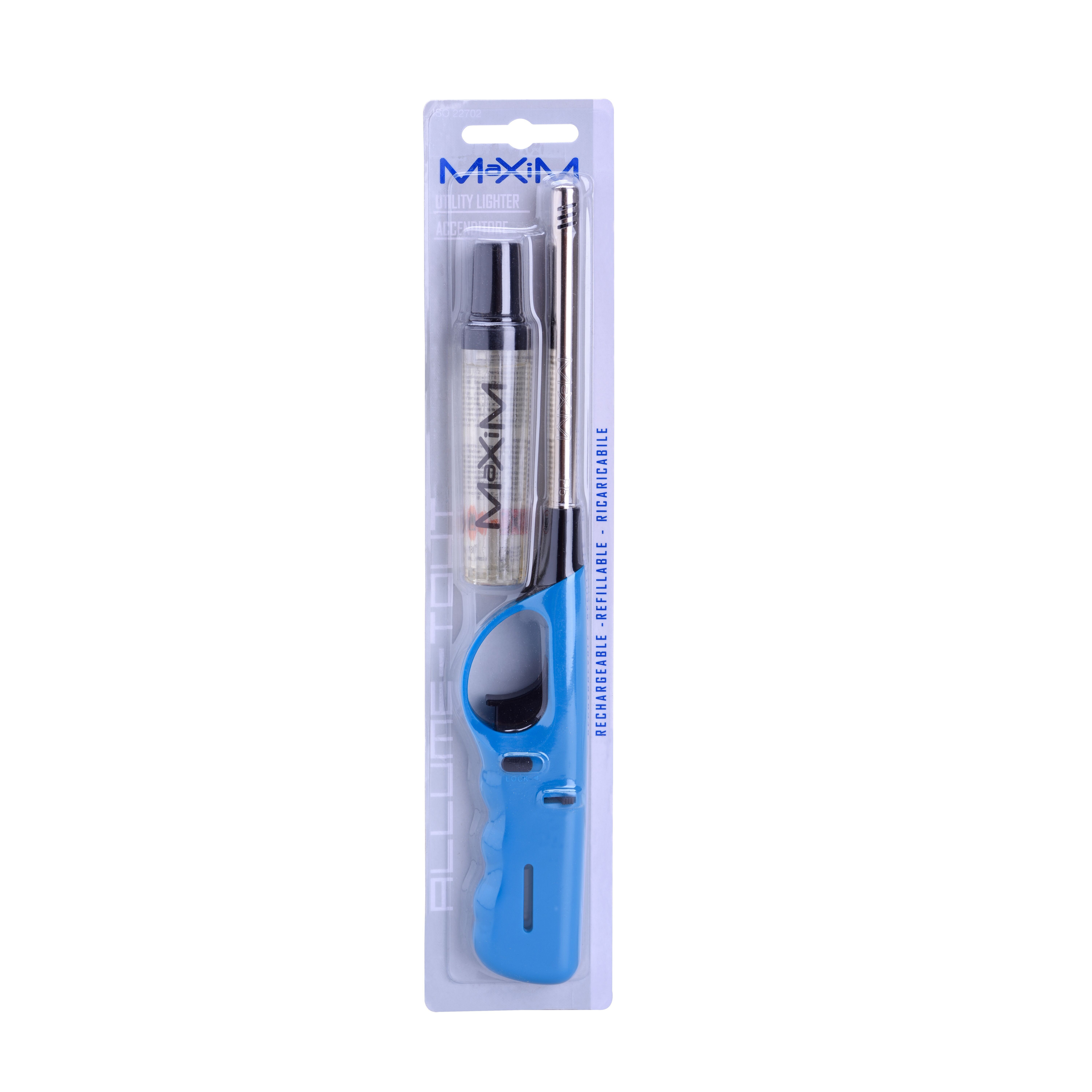 Buy wholesale Blister All lighter + 18 ml gas bottle SANDFISH