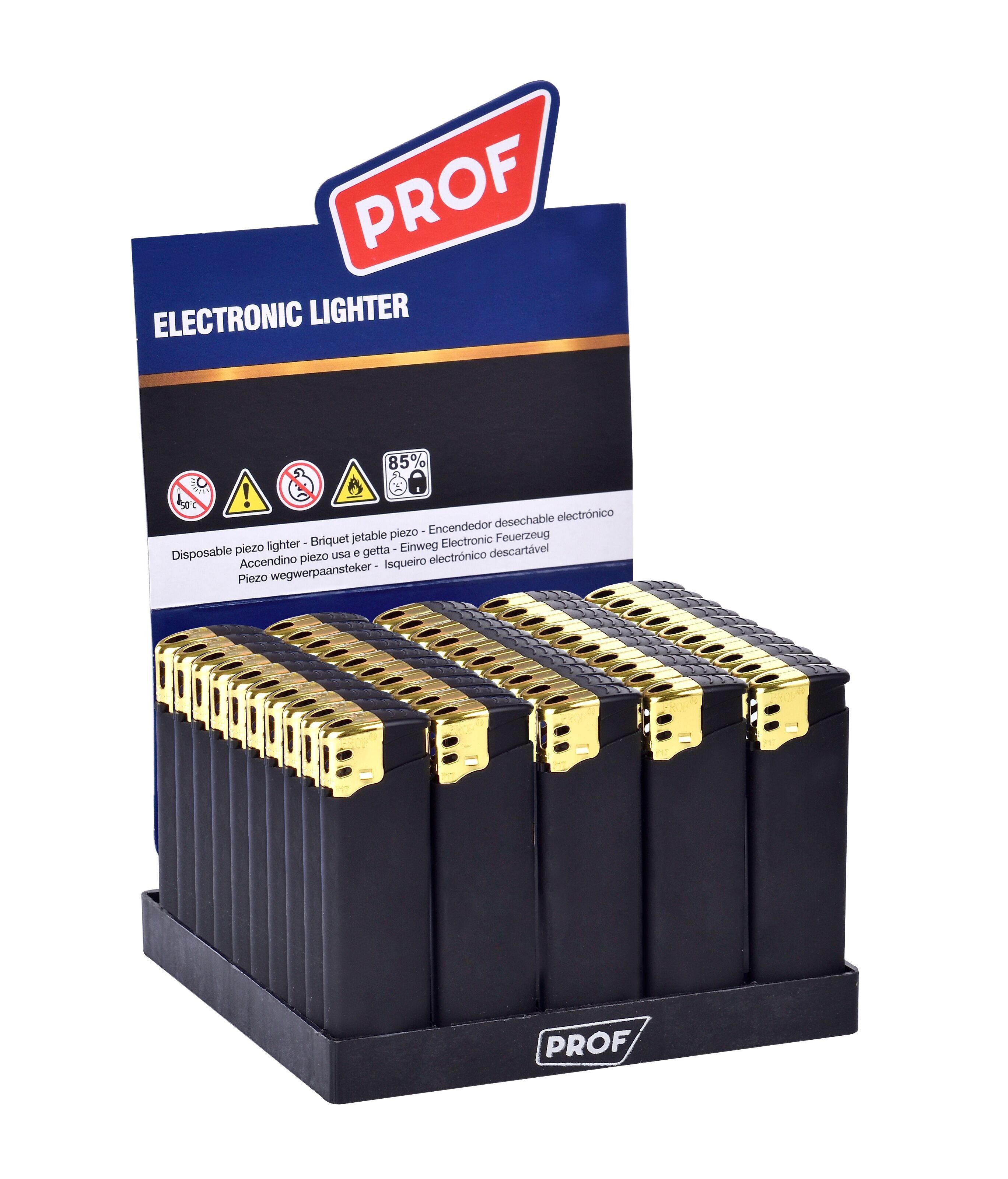 Buy wholesale PROF LIGHT METAL ELECTRONIC LIGHTER DL50