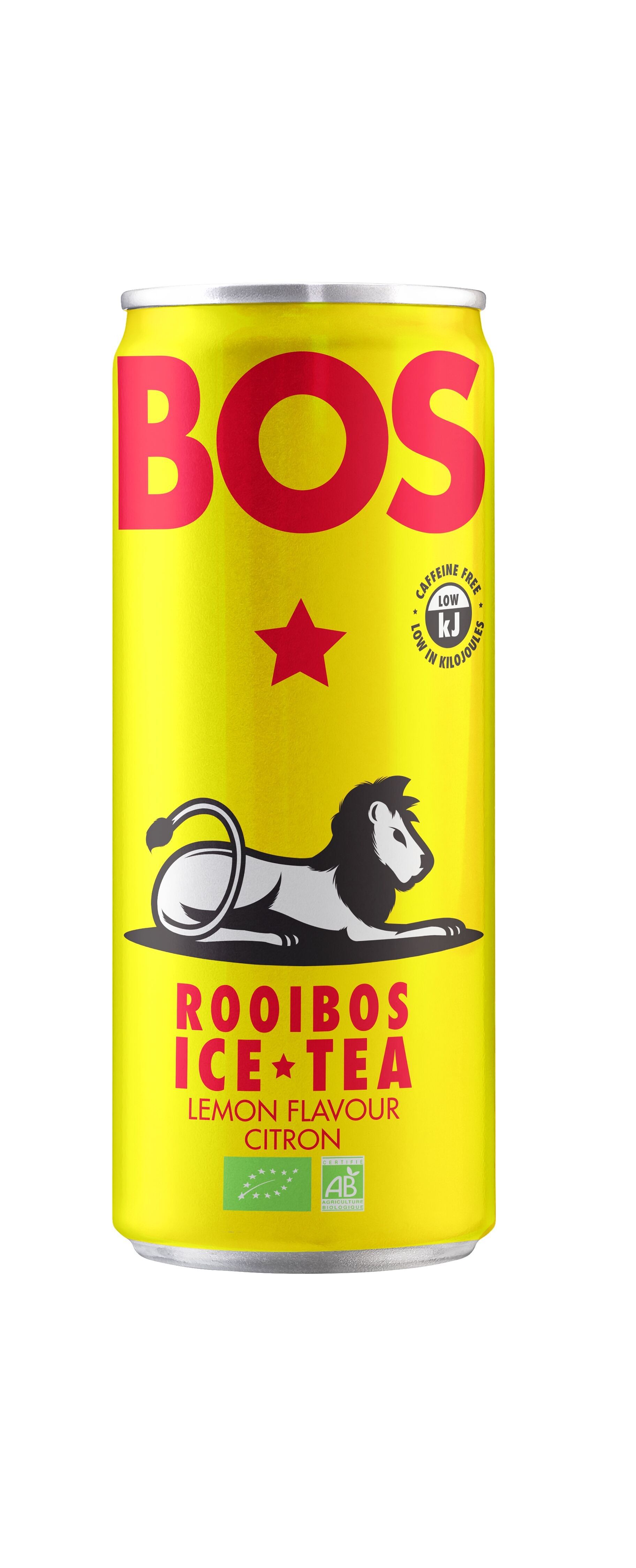 Buy wholesale Ice Tea Lemon - Organic Rooibos - 250ml can - BOS