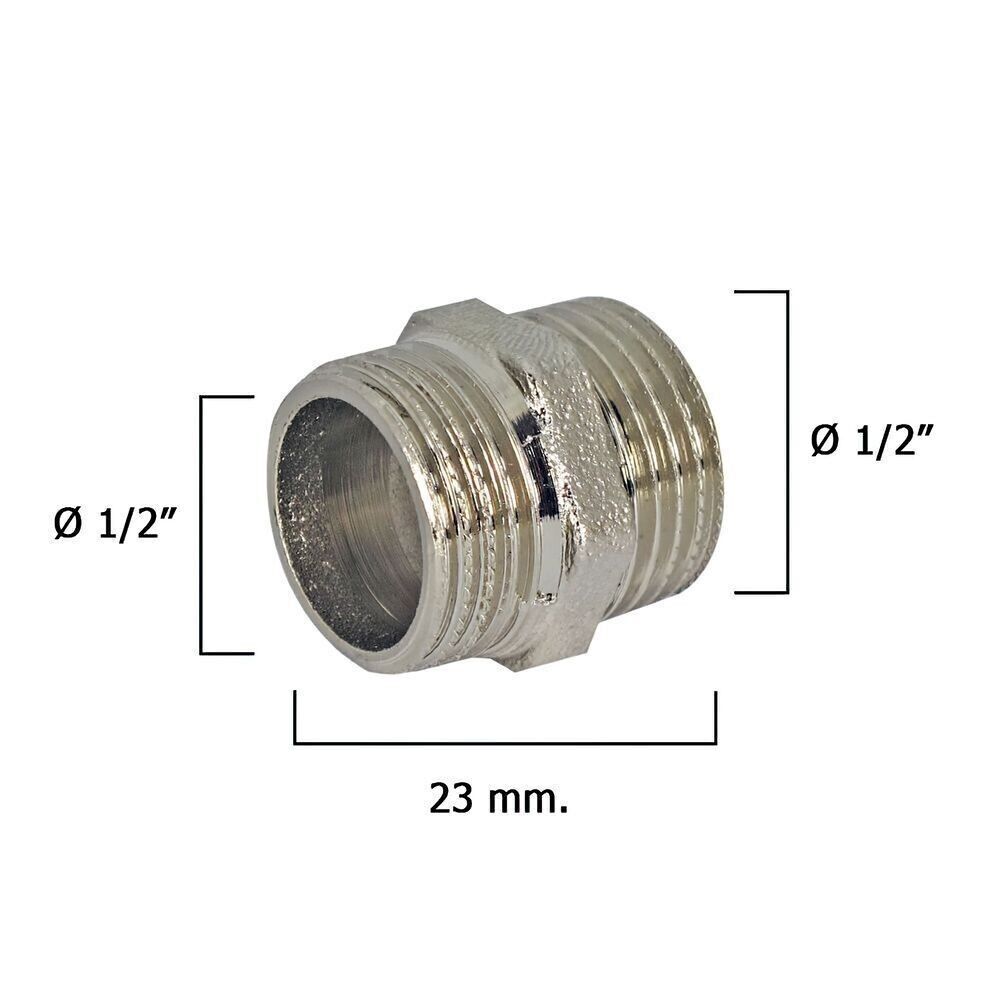 Buy wholesale Double Chrome Plugs 1/2"