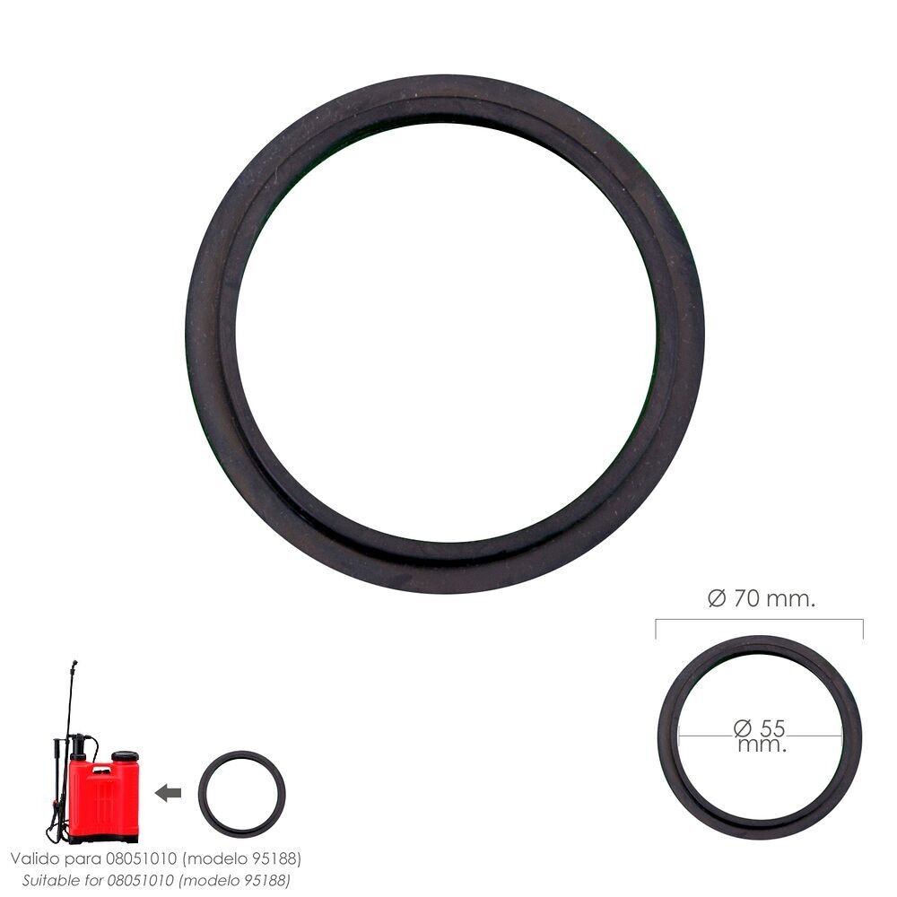 Buy wholesale Rubber Gasket For Papillon Plastic Sulfator 16 liters ...