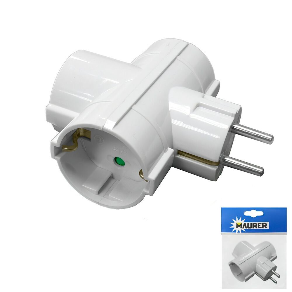 Kaufen Sie Adapter / Thief Triple Schuko 16 A. 250V zu Großhandelspreisen